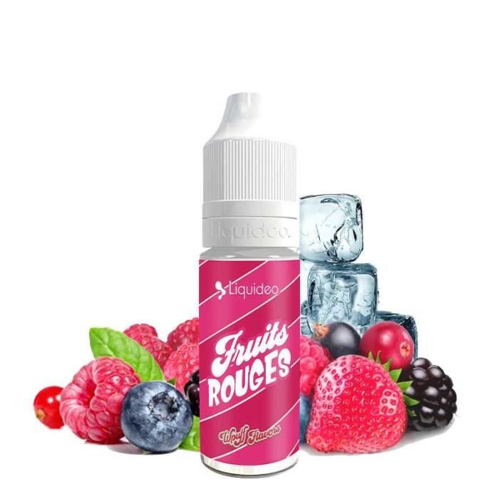 Fruits Rouges - WPuff Flavors- Genre : 10 ml- taux de nicotine : 3 mg ...