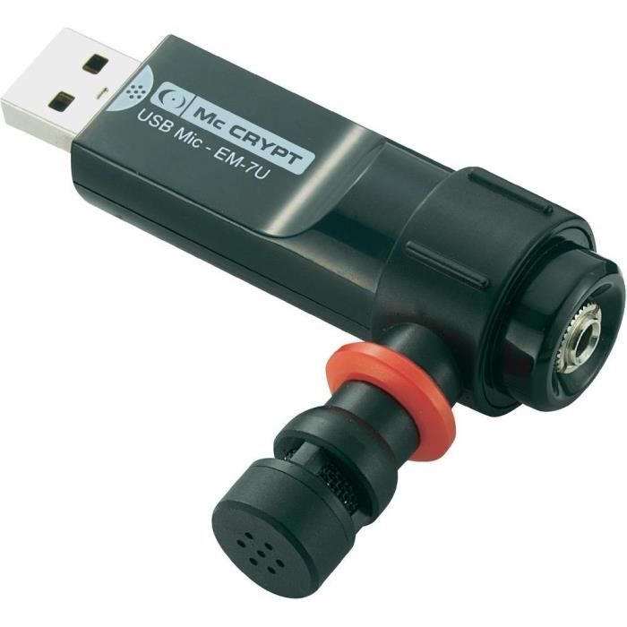 Adaptateur Microphone USB McCrypt - Cdiscount Instruments de musique