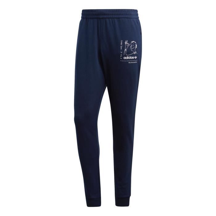 Adidas Originals Pantalon de survêtement Track Pants Bleu - Cdiscount ...