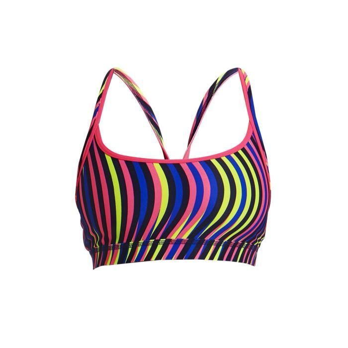 Haut de maillot de bain femme Funkita - squiggle piggle (d3-19) - 34 ...