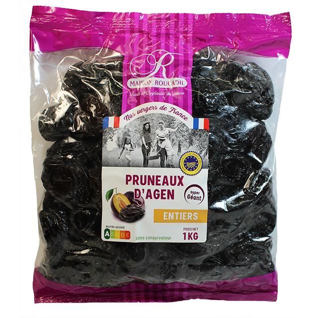 Pruneaux d'Agen certifiés label IGP - Avec noyaux et sans conservateur ...