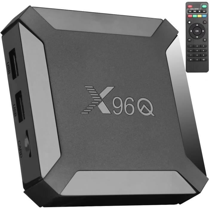 X96Q Lecteur Multimédia Tv Box Android 10.0 2Gb-16Gb Android Boîtetv ...