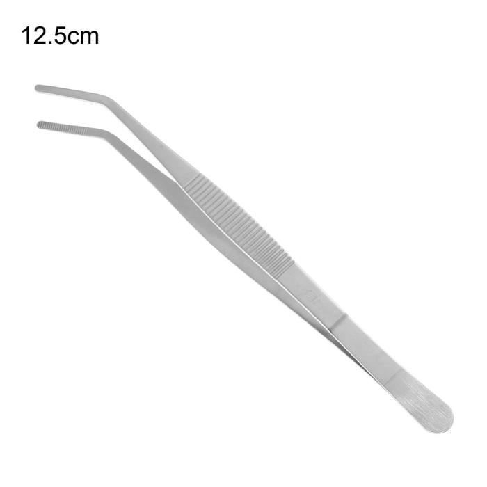 Pince cuisine,C-12.5cm--Pincette en acier inoxydable de 14cm, 1 pièce ...
