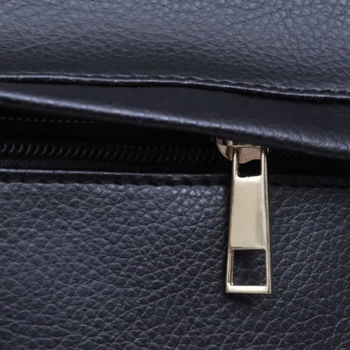Garnaco Sac à main carré noir 85433 - Cdiscount Bagagerie - Maroquinerie