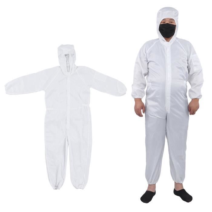 Omabeta Combinaison Hazmat Combinaison de Vêtements de Travail Anti ...