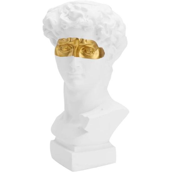 Grec Michel- Ange David Buste Réplique Statue Sculpture Figurine Pour ...