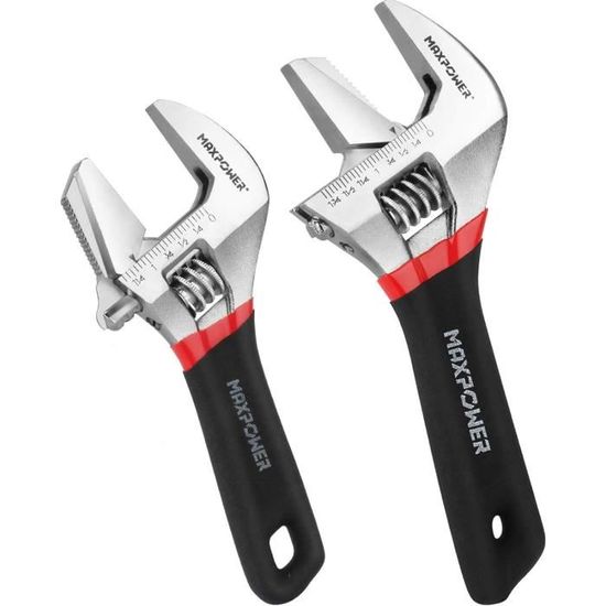 Clé à Molette - CLE MIXTE - Courte avec Grande Ouverture 35, 48mm ...