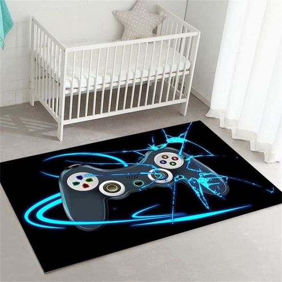 Tapis Chambre Gamer Manette Game Player Ado Enfant Garcon - 3D ...
