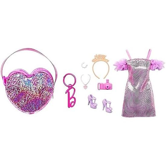 Accessoires de mode assortis pour poupée Barbie - BARBIE - Barbie ...