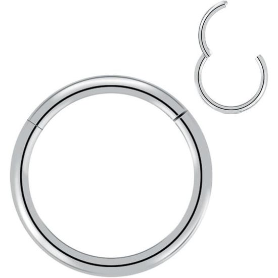 Anneaux De Nez En Titane Anneaux De Piercing Pour Le Corps Boucles D'Oreilles Helix Cartilage ...
