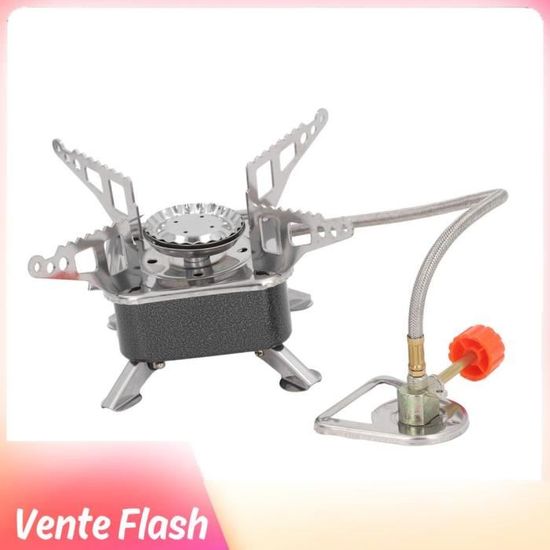 ESTINK mini réchaud à gaz Mini réchaud de Camping pliable, Support ...