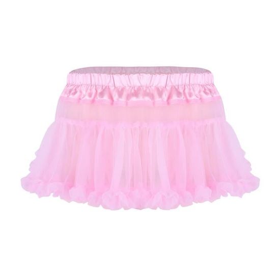 Tulle Jupe Homme Sissy Lingerie Sexy Dentelle Boxer Short Court ...
