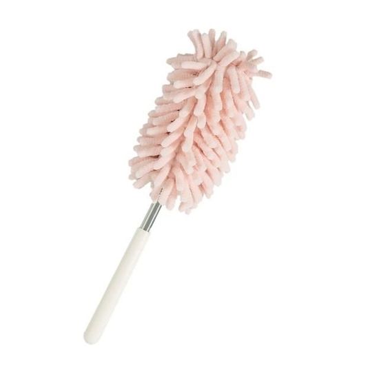 PLUMEAU,Pink--Brosse D'époussetage Télescopique Domestique, 1 Pièce ...
