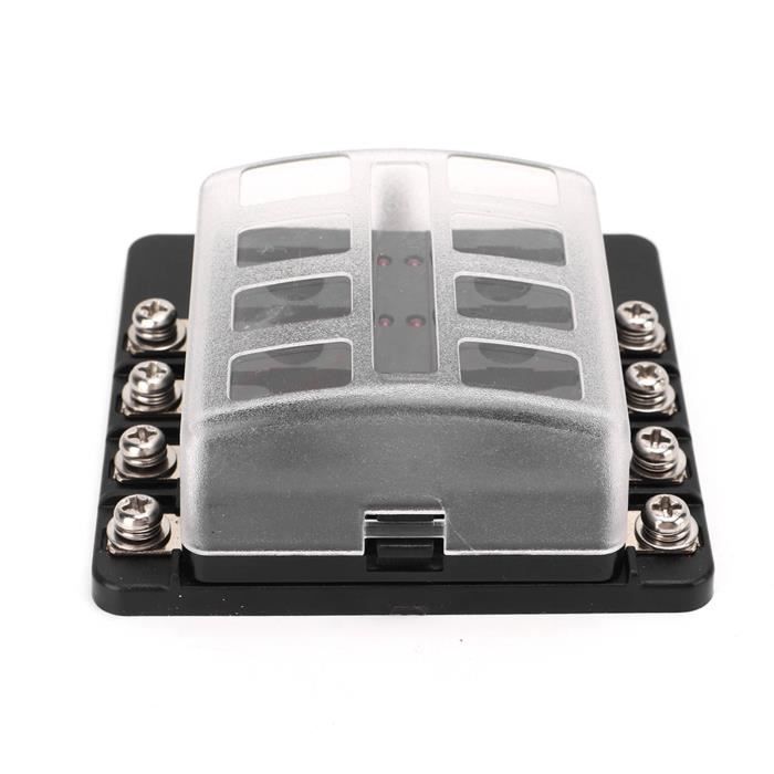 Bloc De Fusibles à Lame Boîte à Fusibles 8 Voies 1232v Avec Indicateur