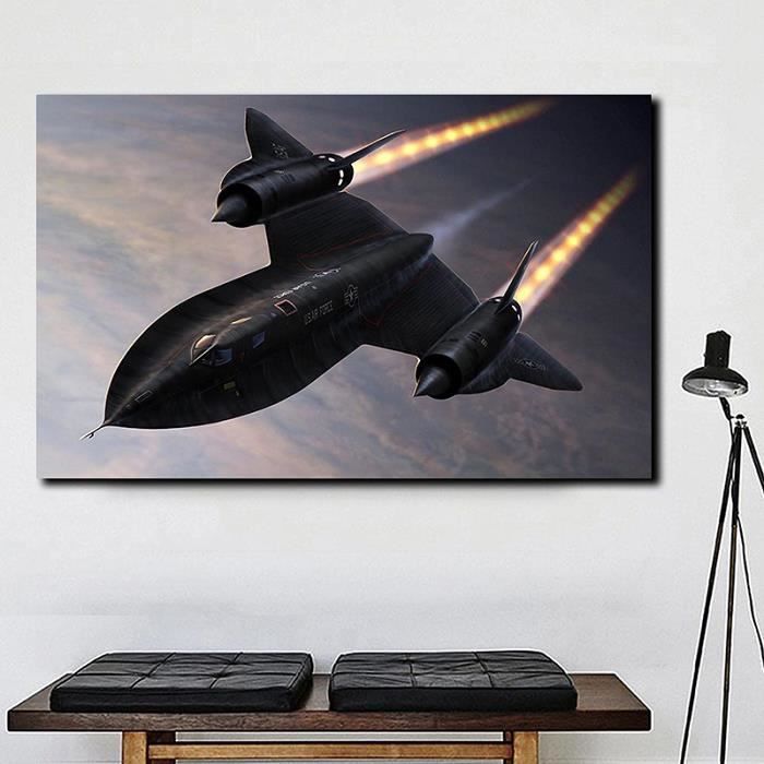 Toile Photos Cool Blackbirds Avions Mur Art Oeuvre Peinture Impressions ...