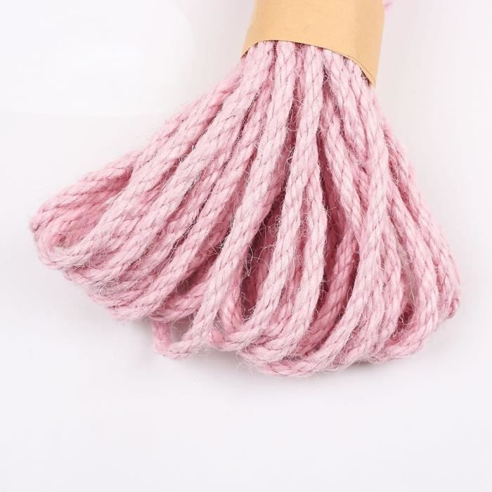 Ficelle De Jute Pour Tour D'Arbre À Chat 5 Mm Corde De Rechange Pour ...