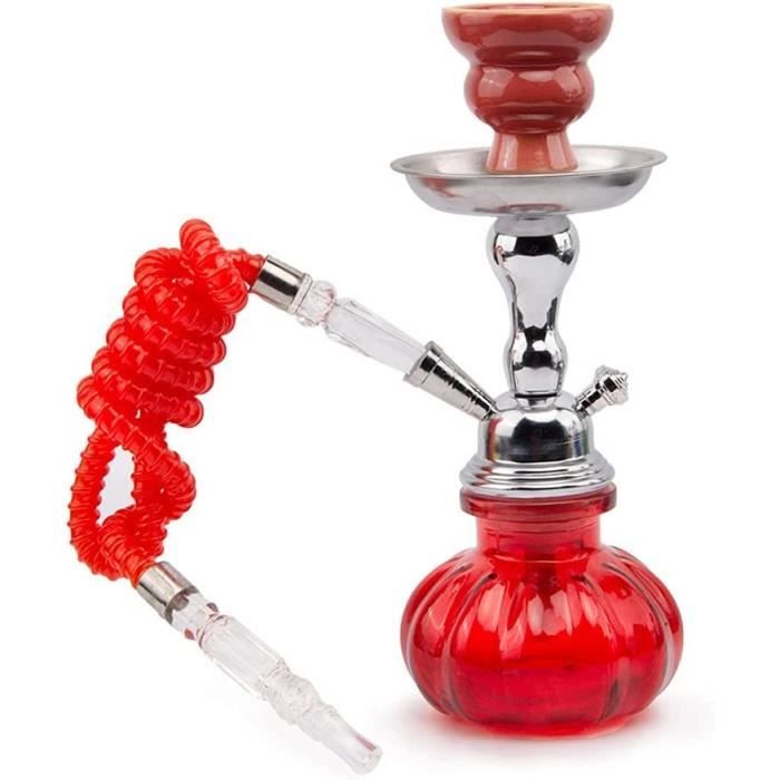 Chicha 11 Pouces Fait Main Chicha Verre D'eau Ensemble de Narguilé avec ...