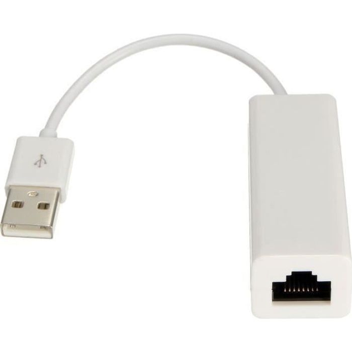 Adaptateur Ethernet LAN RJ45 - SMRT - USB 2.0 - Plug and play ...