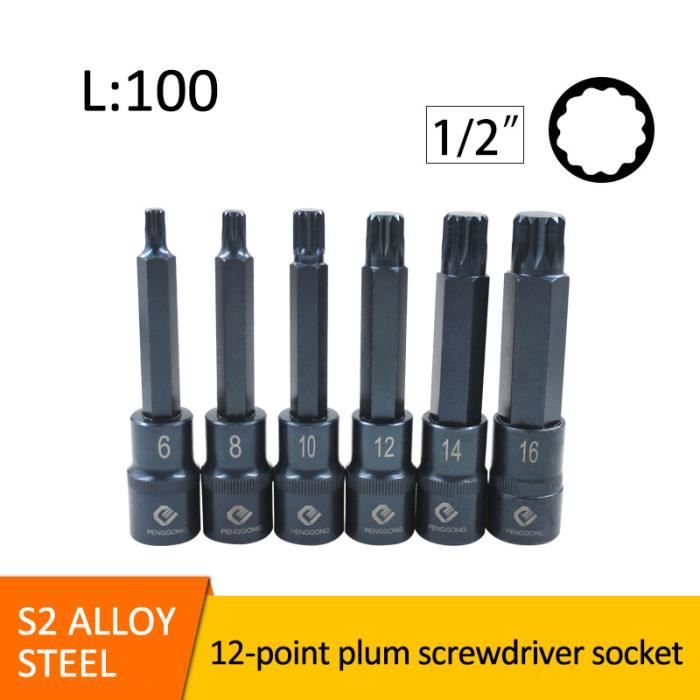 האנדים יוצקים לשתק embout torx m14 להרכיב פינוק עצמי הצהרה
