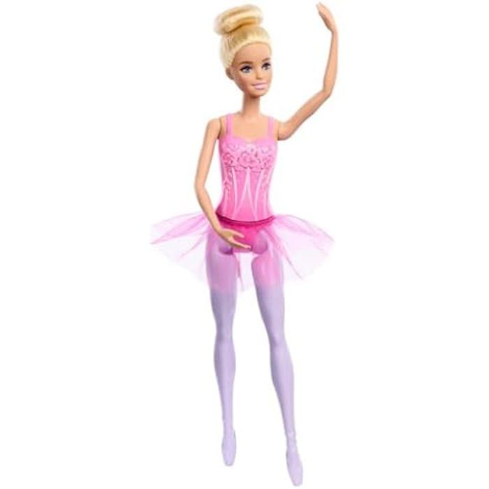 Poupée Barbie Ballerine - BARBIE - Tutu Violet Amovible - Bras de ...