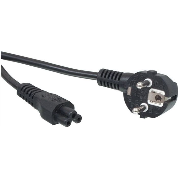 Câble secteur tripolaire noir - Cdiscount Informatique