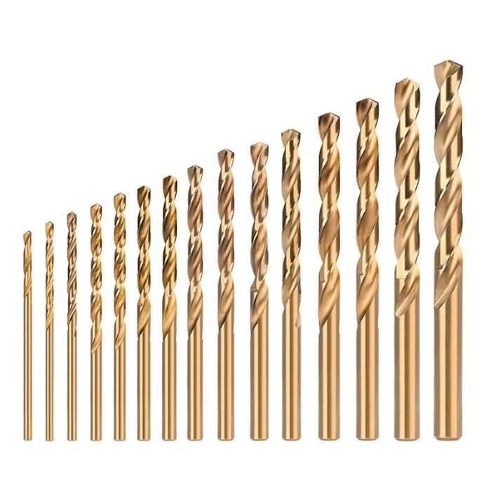 Foret Hélicoïdal M35 15 Pièces Foret À Double Tranchant Pour Foret En ...