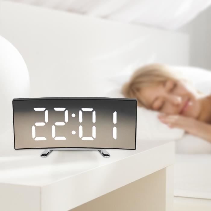 Drfeify LED Electric Alarm Clocks, Simple Design Digital Alarm Clock ...