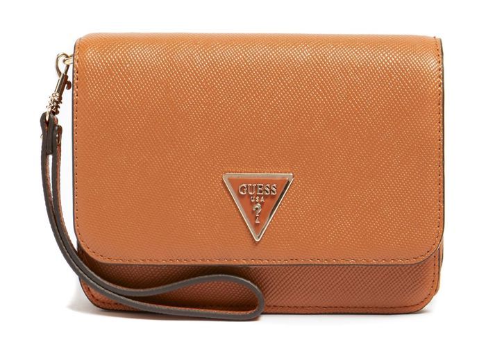 GUESS Pochette brun clair pour femme - Laurel Phone Organizer Light ...