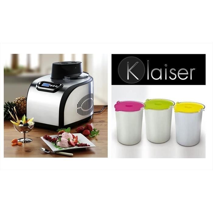 PACK KLAISER W40 TURBINE A GLACES PROFESSIONNELLE AVEC LIVRE DE 62 ...