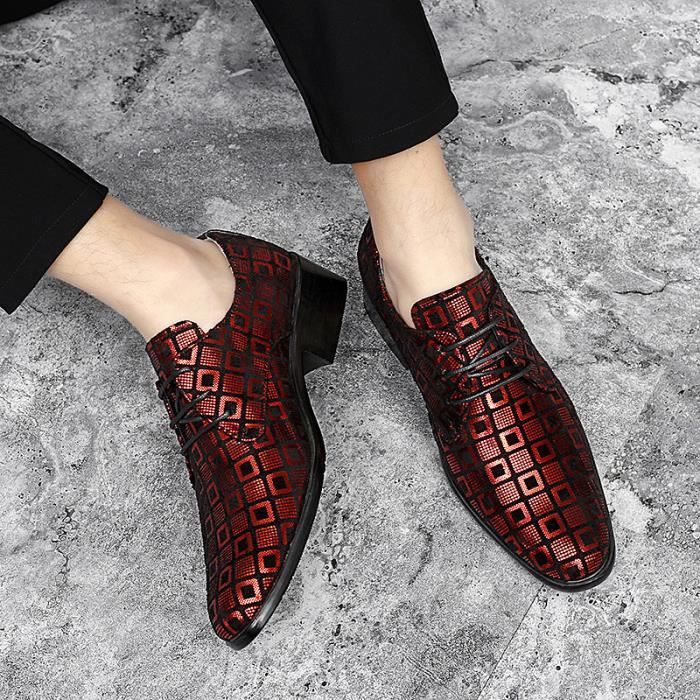 Chaussures Richelieu Homme en Cuir Antidérapantes Confortables et ...