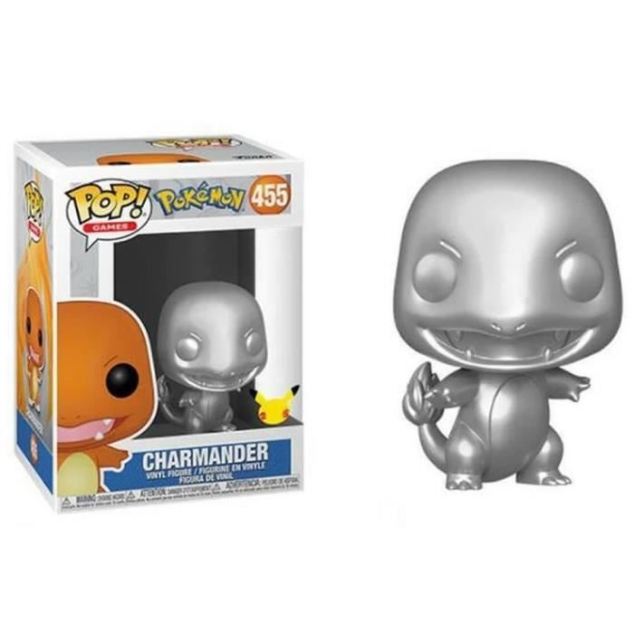 Funko POP! Charmander Silver 25Th Anniversary Special Edition 455 ...