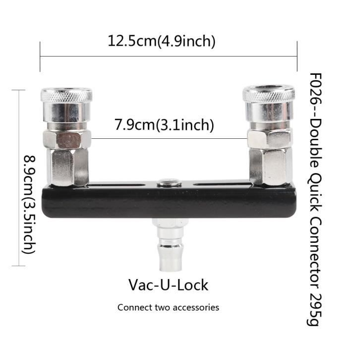 Fredorch Différents Godemiché En Métal U Vac Accessoires Pour