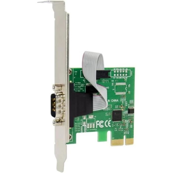 1-Port Pci Express (Pcie) Rs232 Serial Host Controller Adapter Card ...