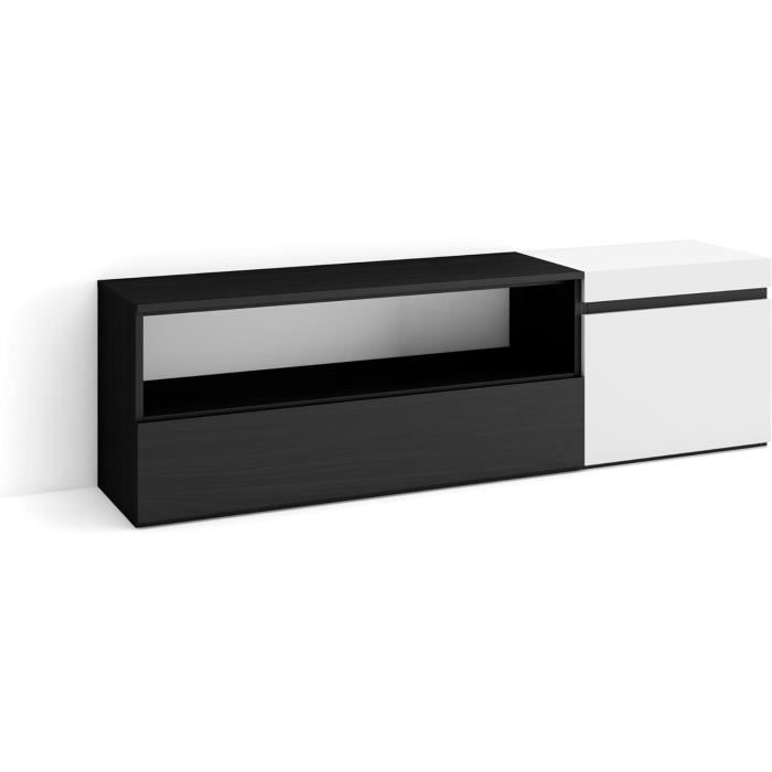 | Meuble Tv | Banc Télé | Grand Espace De Rangement | 150X45X35Cm ...