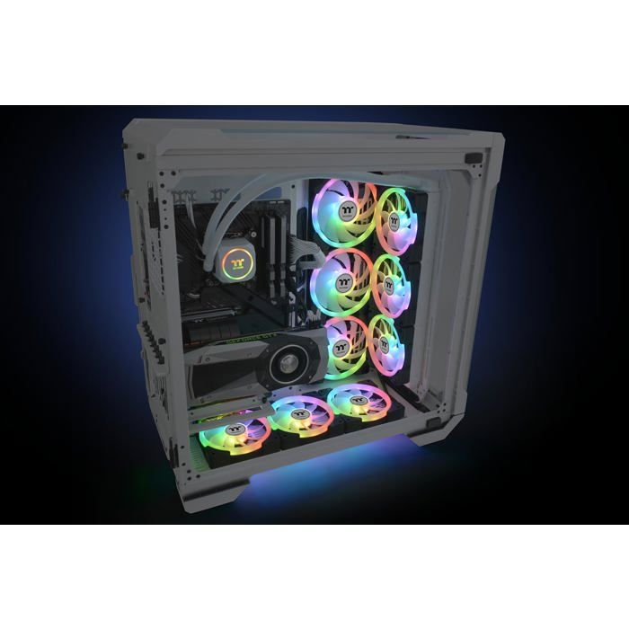 Ventilateur PC - Thermaltake - SWAFAN EX14 ARGB - 140 mm - Pales ...
