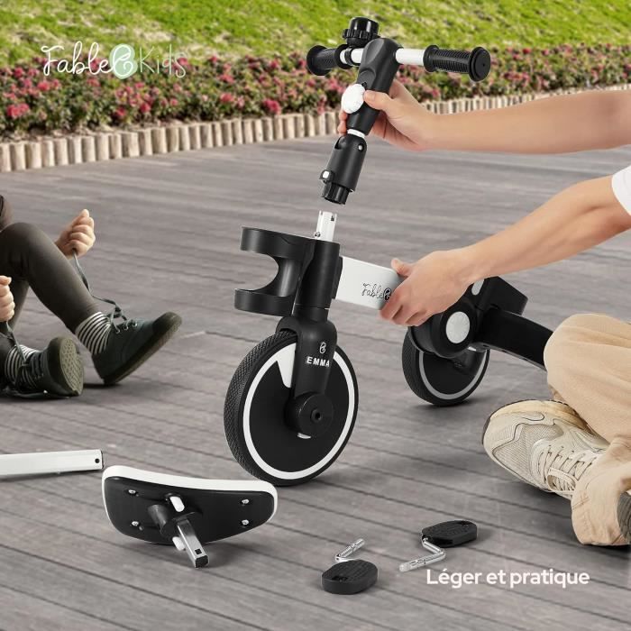 Tricycle 7In1 Enfant Tricycle Course Enfant Guidon Vélo Bébé Poussette ...