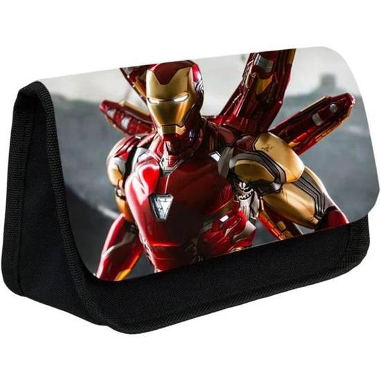 Iron Man Pencil Case Stationery Box Pencil Case,Iron Man Unisexe ...