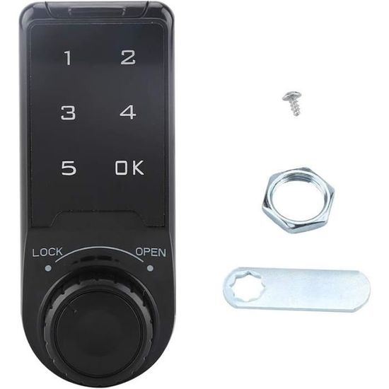 Serrure à Code Verrou Armoire Serrure Électronique Coffre-fort (Size 20 ...