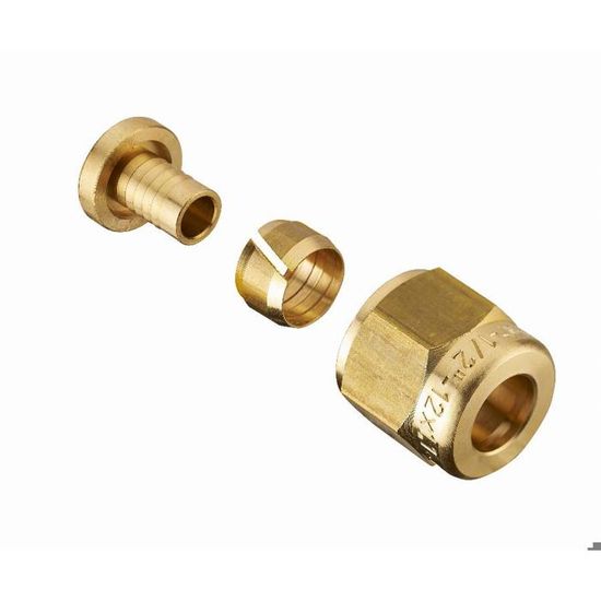 Raccord PER à Compression (à Visser) Ø16 - Femelle Tournant 15x21 ...