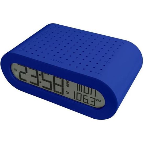 Radio-réveil OREGON RRM116 Bleu - Cdiscount TV Son Photo