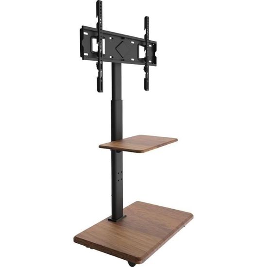 Delpho Support Tv Mobile Avec Étagère Tv D'Environ 32 70" - 45 Kg ...