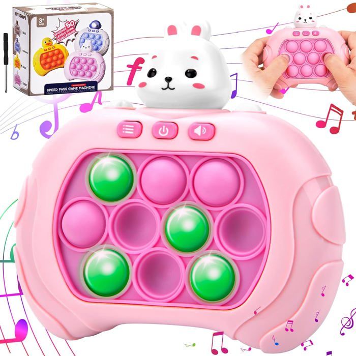 Pop It Fidget Toys Pop It Electronique, Kiddypops - Jeu De Réflexes ...