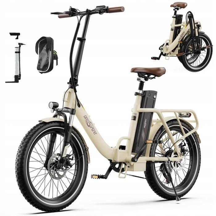 Vélo Électrique Pliable - ONESPORT OT16-2 - Autonomie 100km - Moteur ...