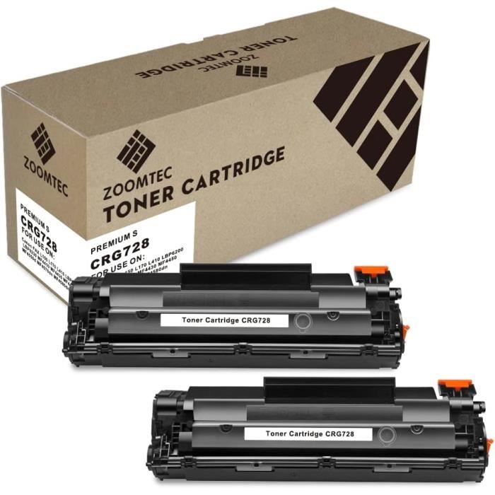 Cartouche De Toner Compatible Canon Crg-728 Crg 728 Pour Imprimante ...
