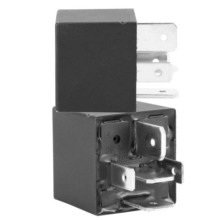 Dioche Pièces ATV UTV 2pcs Contacteur de Relais Solénoïde de Treuil 5 ...