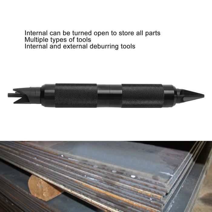 Outil de préparation de boîte polyvalent avec chamfrein et ébavurage ...