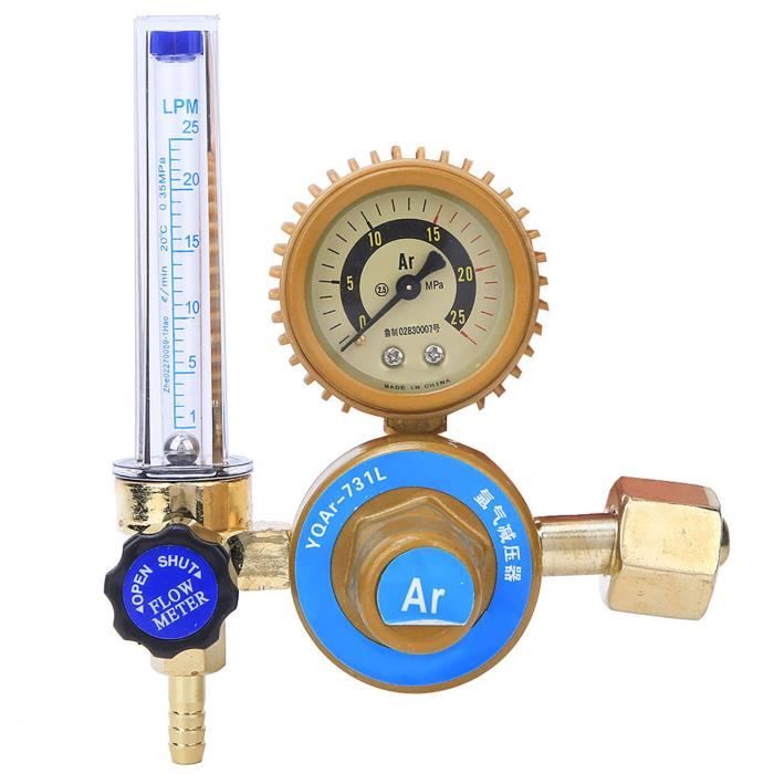Argon CO2 Mig Tig Débitmètre Régulateur Manomètre Soudeur Pièces FR ...