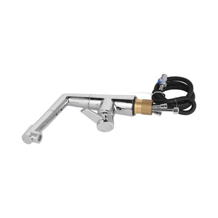 Fdit Robinet d'eau de placage Robinet de lavabo Okd‑8811 placage tirez ...