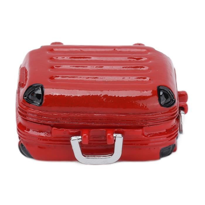 JIE Mini valise rigide de voyage mignonne - Maison de poupée - 3x2.3x1 ...