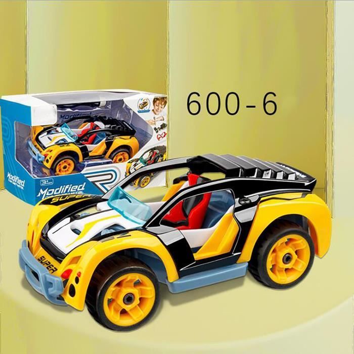 Pull Back Racing Cars Car Vehicles Playset Alliage Plastique Assemblage ...